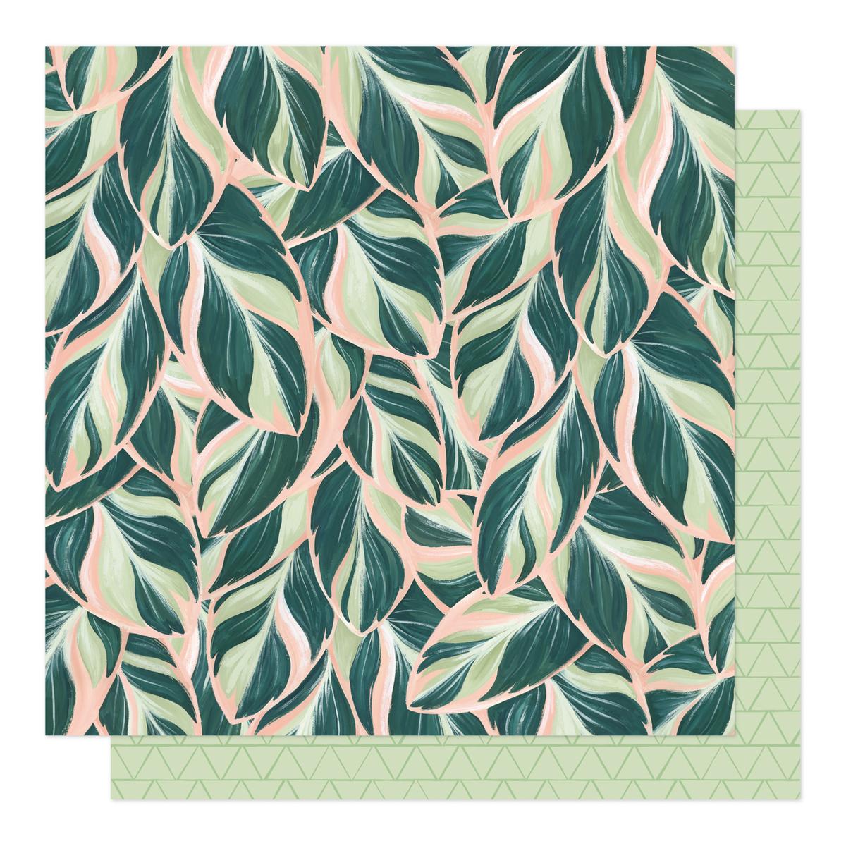 12x12 papers | American Crafts - 1Canoe2 - Willow 12x12 Patterned Paper ...