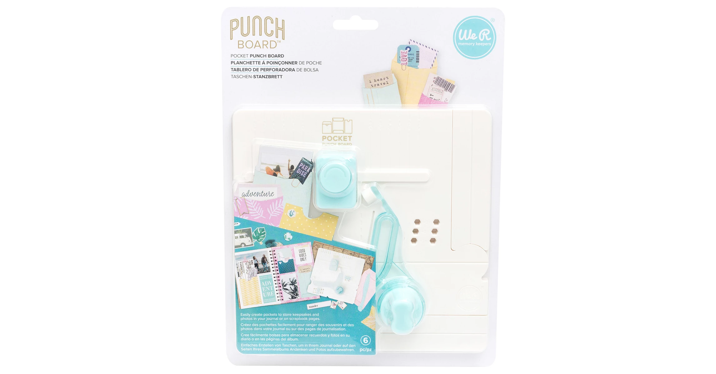 We R Memory Keepers - Punch | We R Memory Keepers - Pocket Punch Board ...