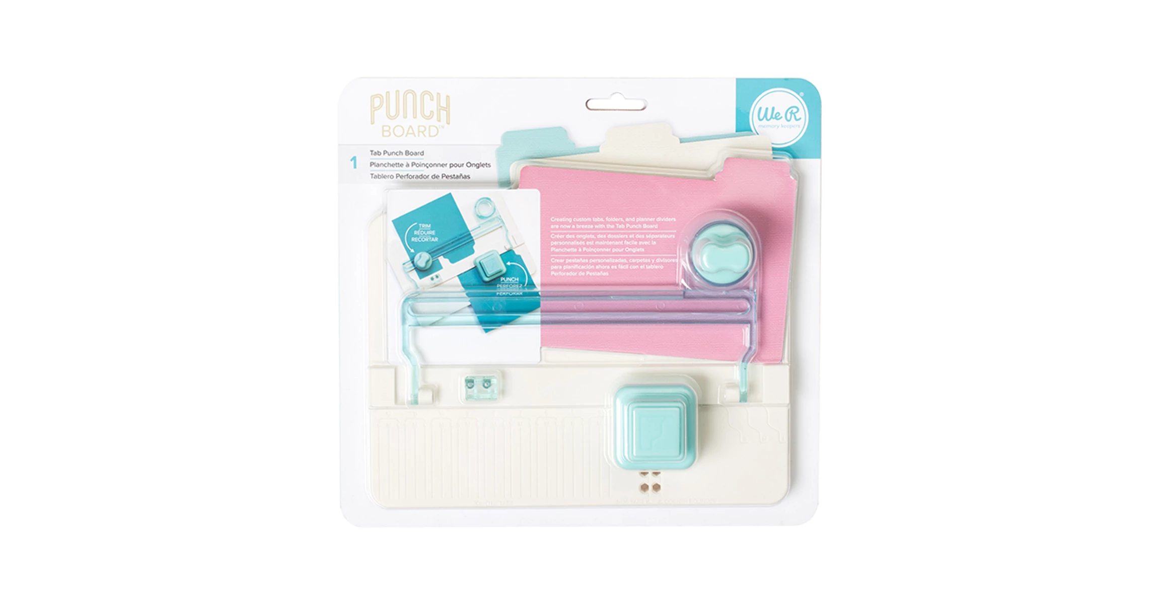 Tab punch board store